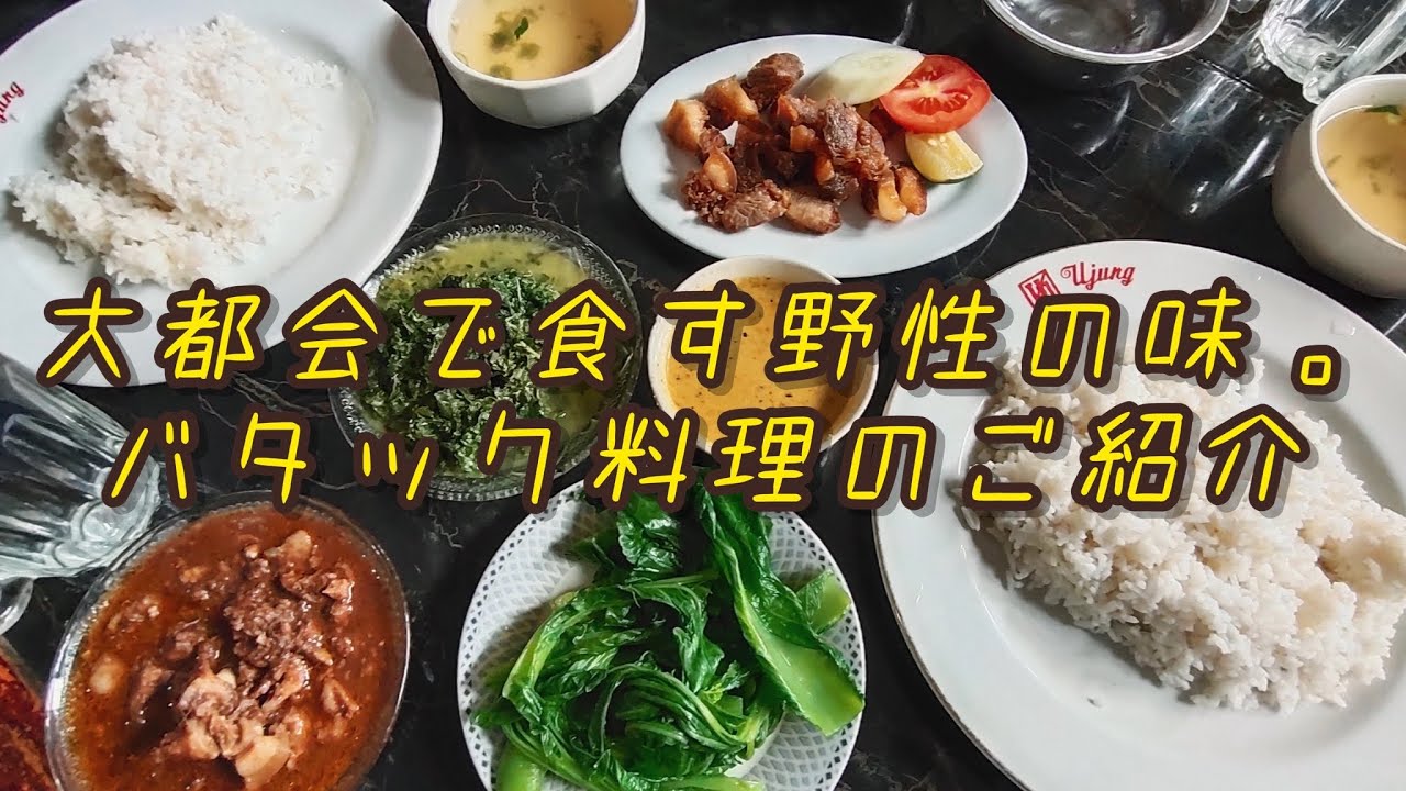 Lapo Siagian Boru Tobing ワイルドな味付けに宮川探検隊もビックリ！？ #レポート98 - YouTube