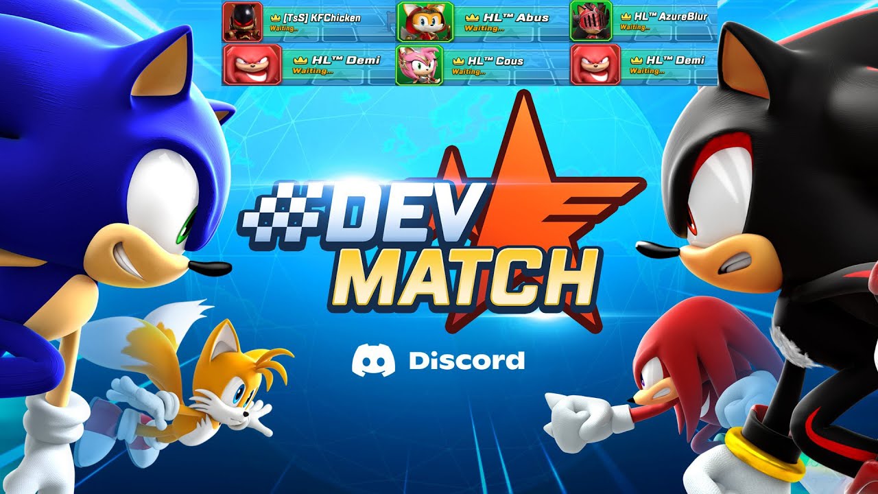 Sonic Forces Mobile DEV MATCH #sonic - YouTube