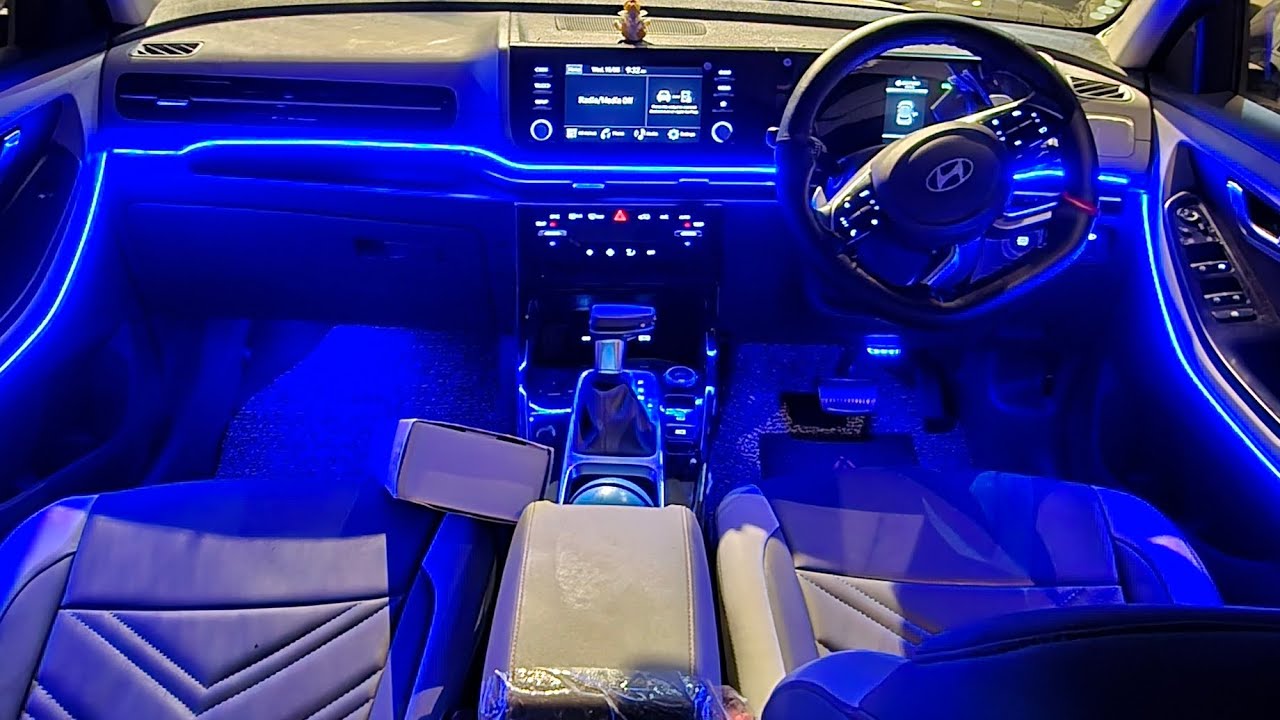 Creta2024 Upgrade With K4 Active Ambient Light || Creta Ambient ...