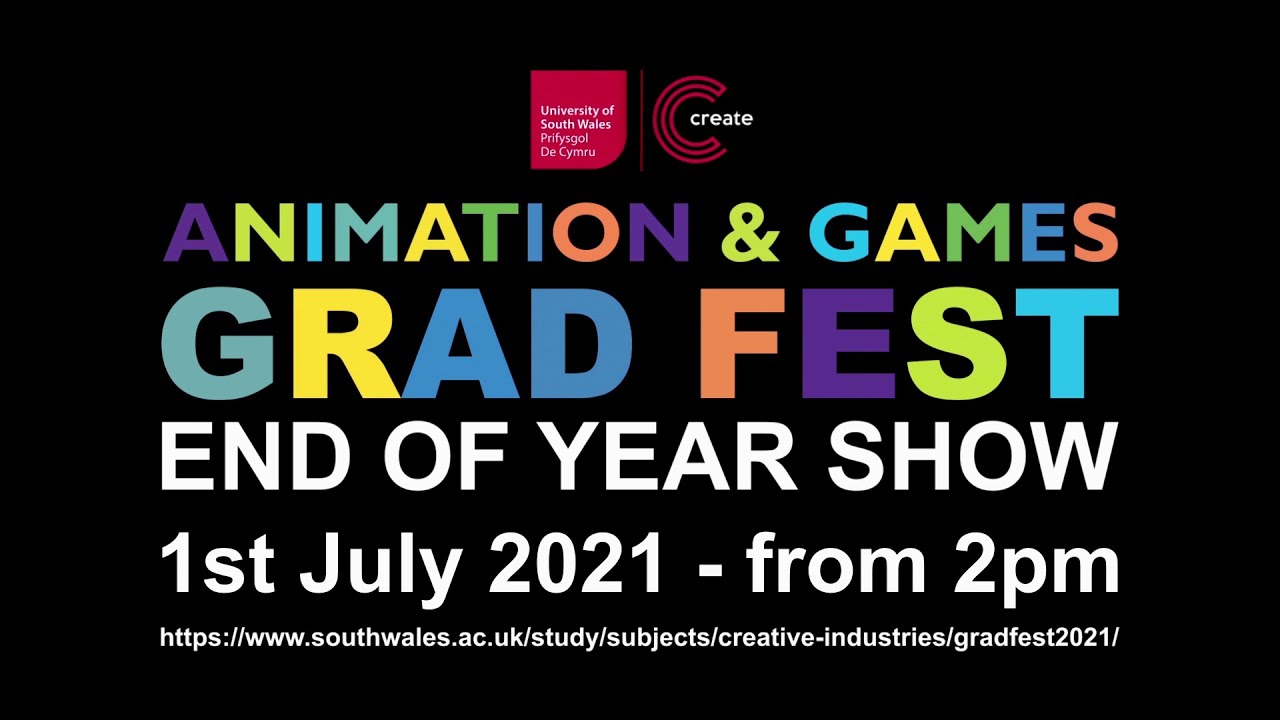USW Animation and Games Showreel 2021 | Teaser Reel for USW GradFest ...