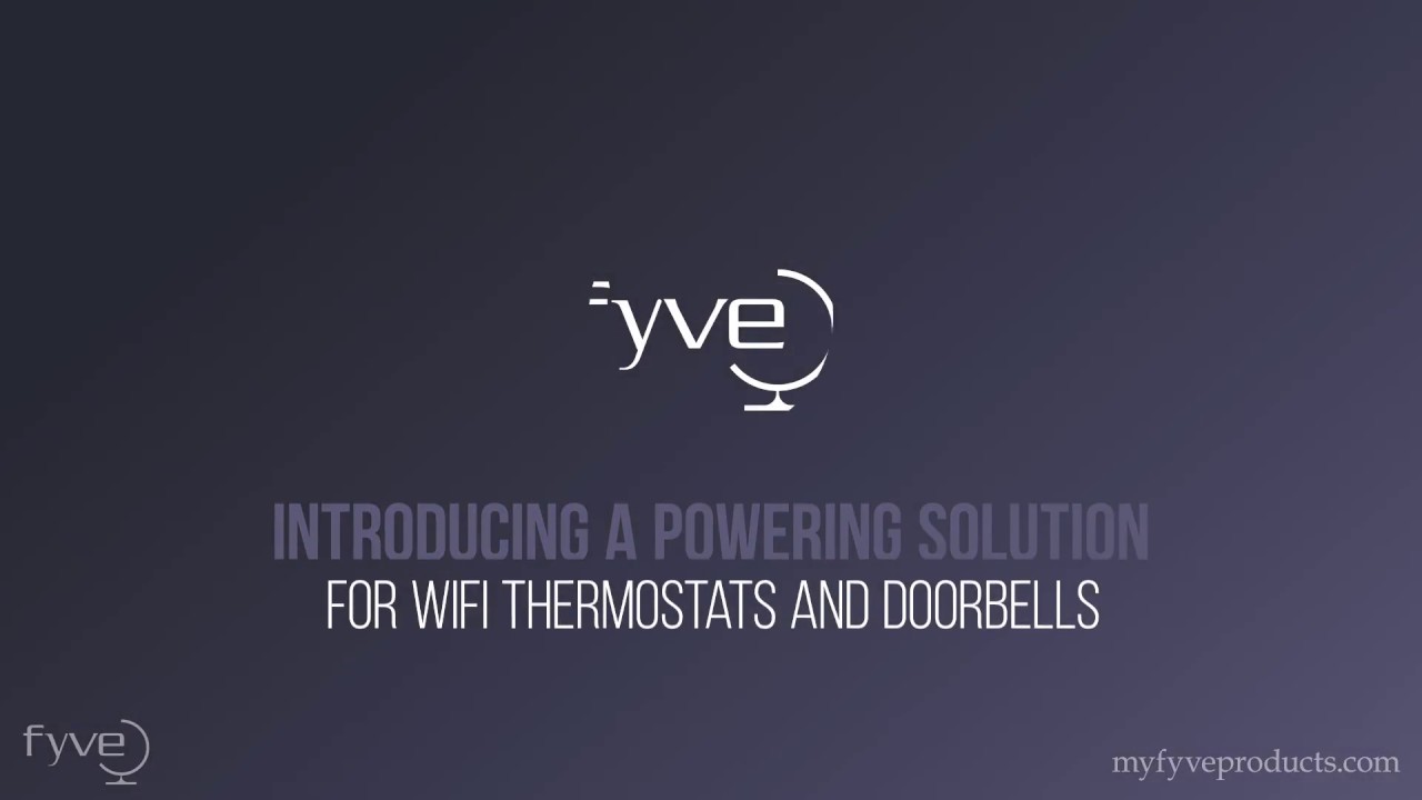 C Wire Power Adapter For Smart Wifi Thermostats - YouTube