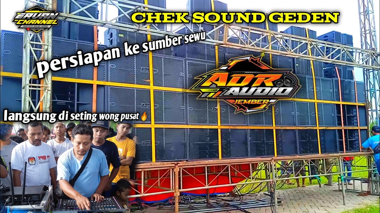 CHEK SOUND GEDEN ADR AUDIO MEMBERI KEJUTAN KE AREK" SUMBER SEWU - YouTube