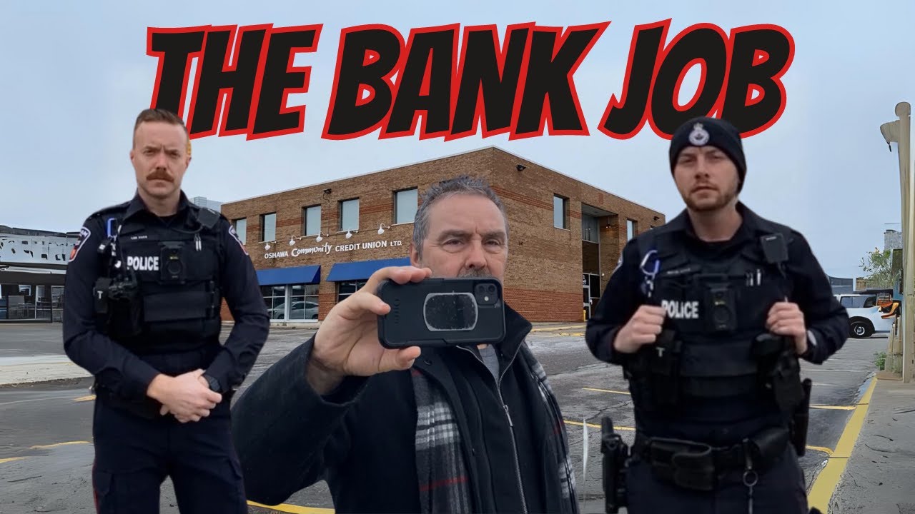 THE BANK JOB - Auditor "cases" a bank in broad daylight #audit # ...