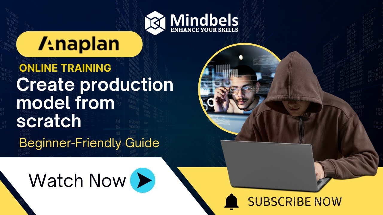 Create production model from scratch || Anaplan Model builder ...