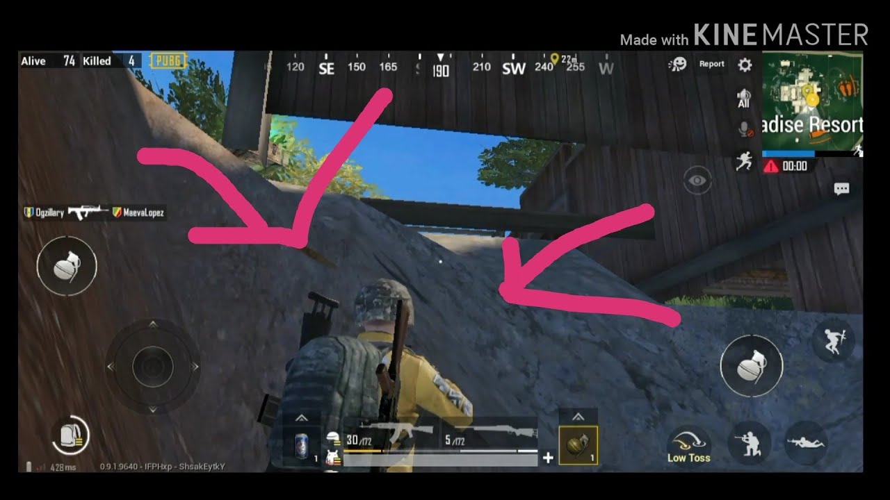 Pubg trick inside the sanhok map - YouTube