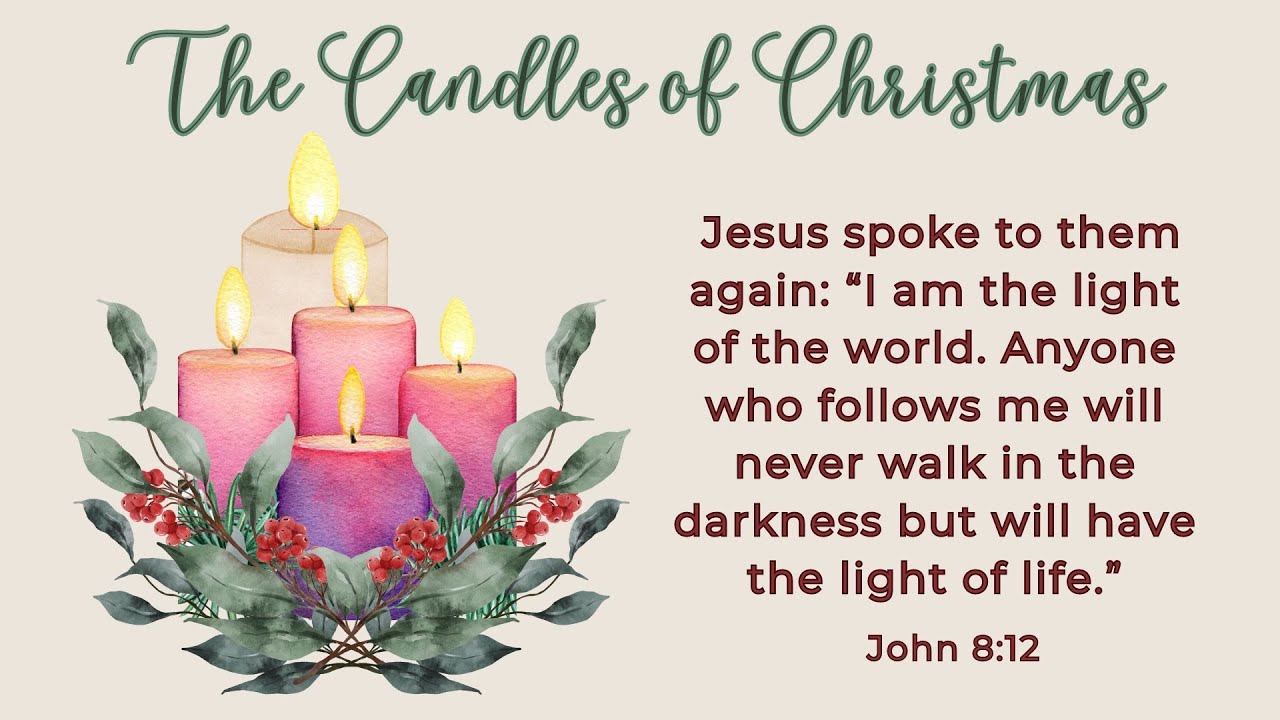 The Candles of Christmas: The Bethlehem Candle of Faith - YouTube