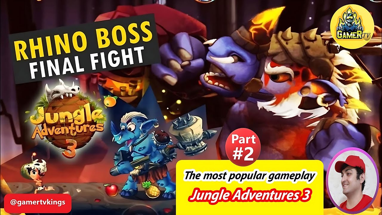 Jungle Adventures 3: Gamer TV Viral Gameplay Final Boss Fight 2023😱 ...