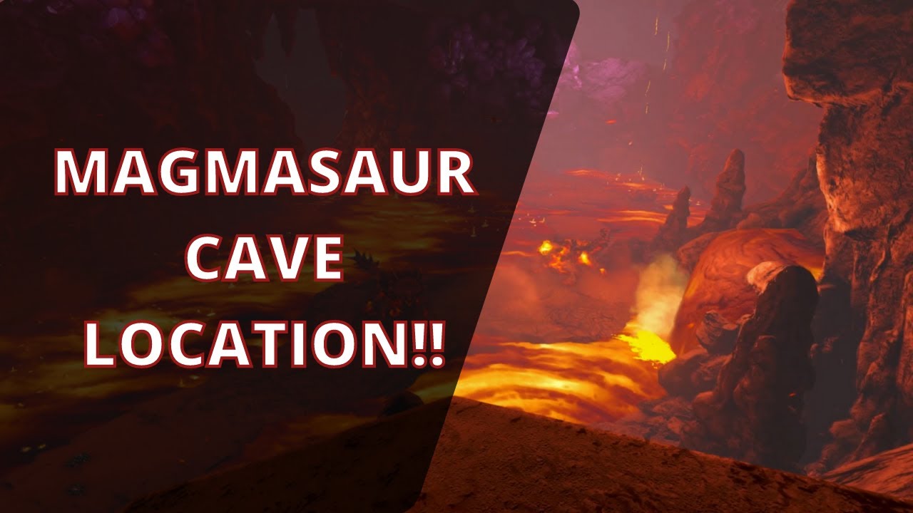 ARK Fjordur | Magmasaur Nest Locations!! - YouTube