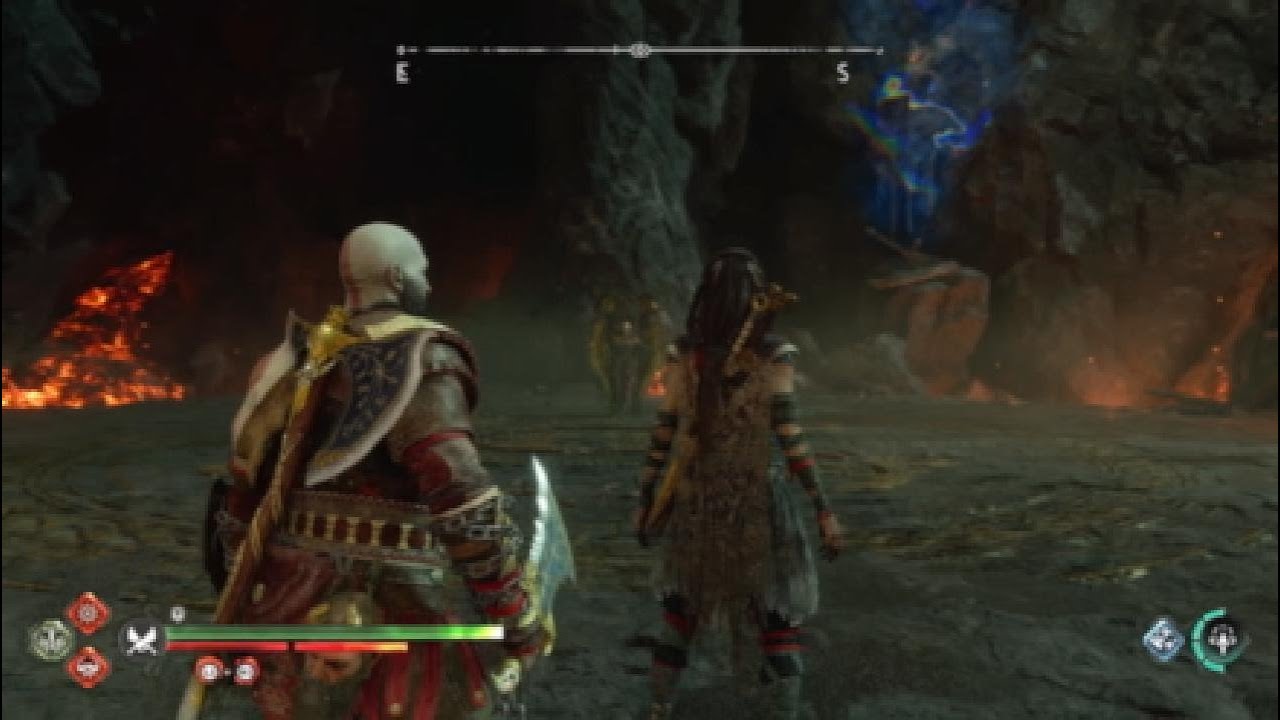 God Of War - Valkyrie Queen Fight - YouTube
