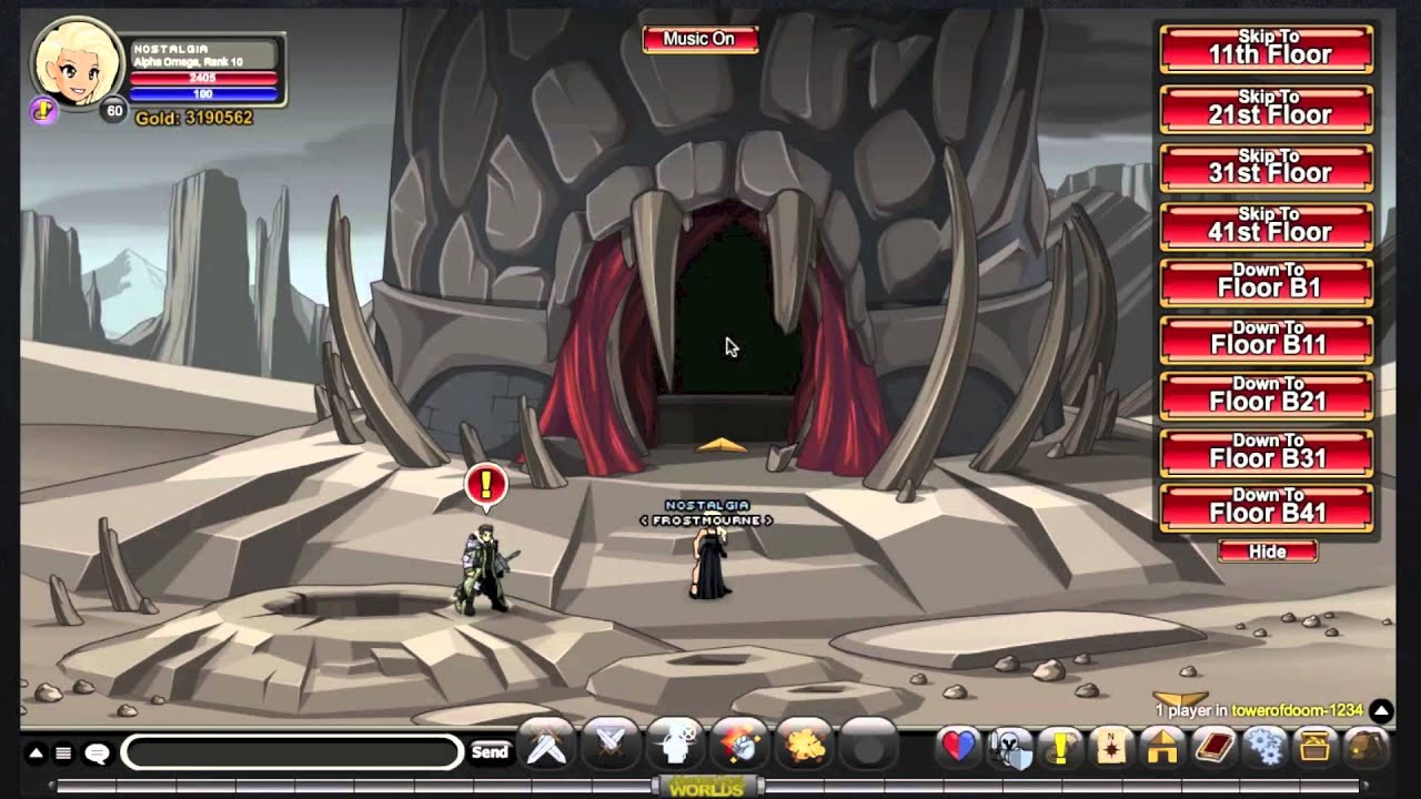 AQW: Tower of Doom Walkthrough! - YouTube