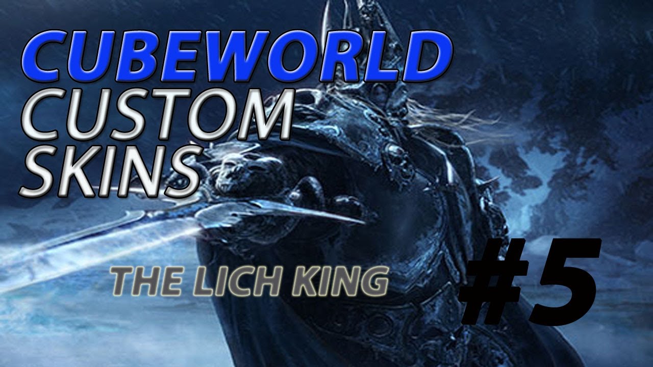 Cube World Skin Spotlight #5 - Lord of the Scourge: The Lich King ...
