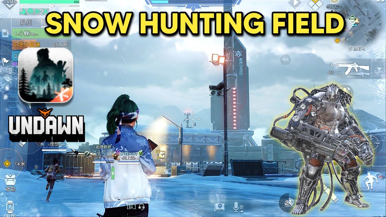UNDAWN Mobile iOS Gameplay - Snow Hunting Field - YouTube