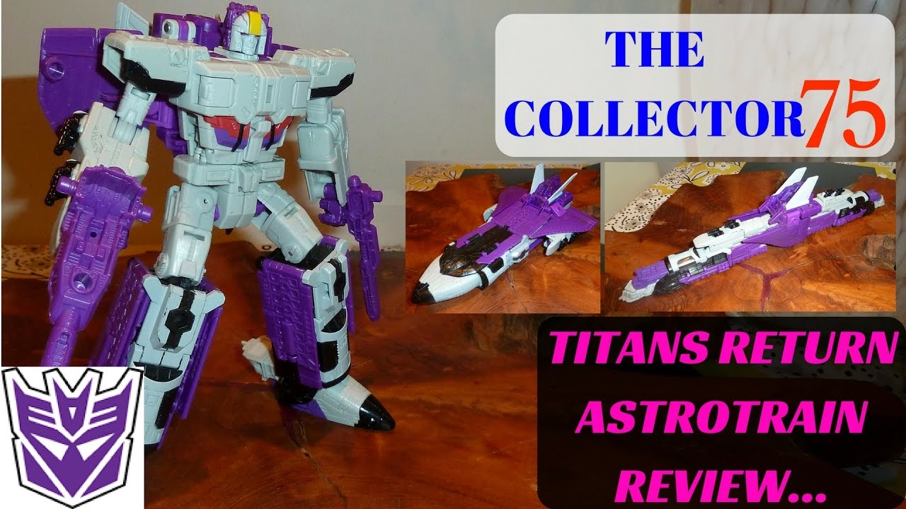 Transformers Titans Return ASTROTRAIN Review - YouTube
