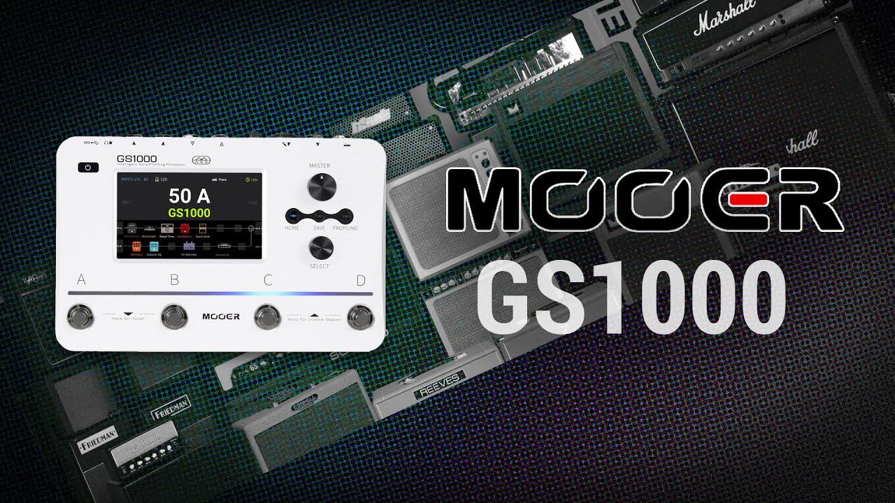 Mooer GS1000 🎸 Все усилители с собой в одном процессоре! 🔥 - YouTube