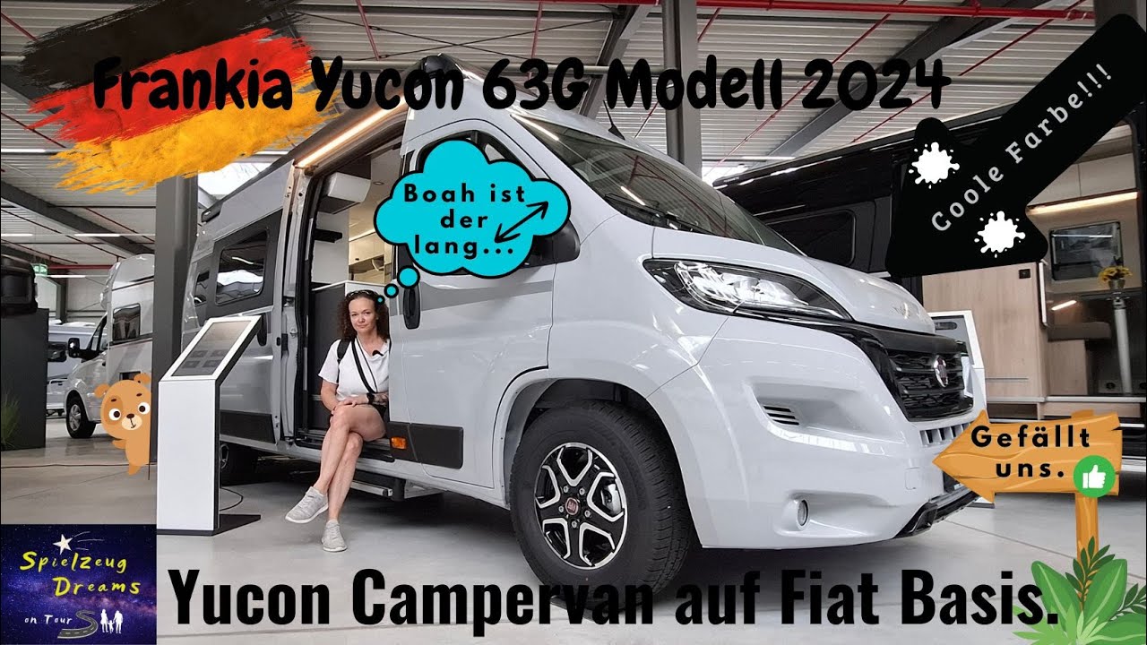 Frankia Yucon 63G Modell 2024 Fiat Ducato Campervans und Wohnmobile für ...