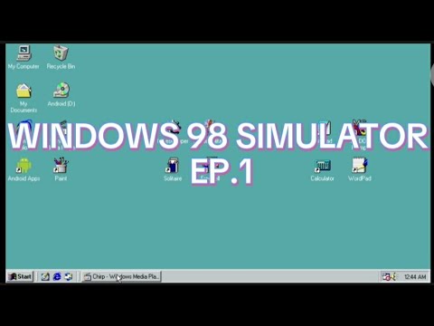 WINDOWS 98 SIMULATOR / REVIEW \ EP.1 - YouTube