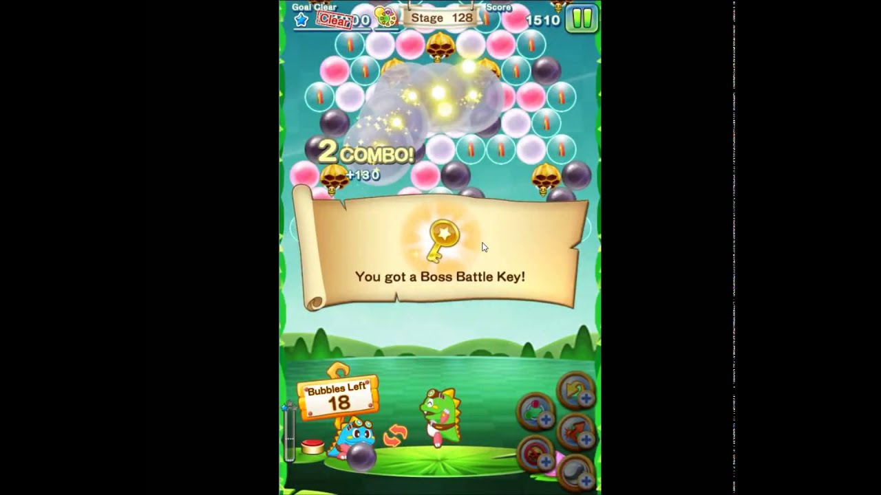 LINE Puzzle Bobble Stage 128 / LINE パズルボブル ステージ 128 - YouTube