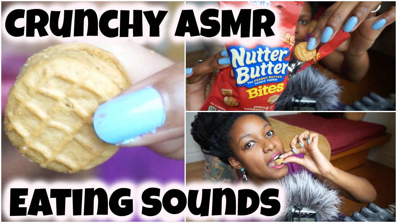 Crunchy Eating | Crinkling Bag | ASMR Nutter Butter Sounds | Charly ...