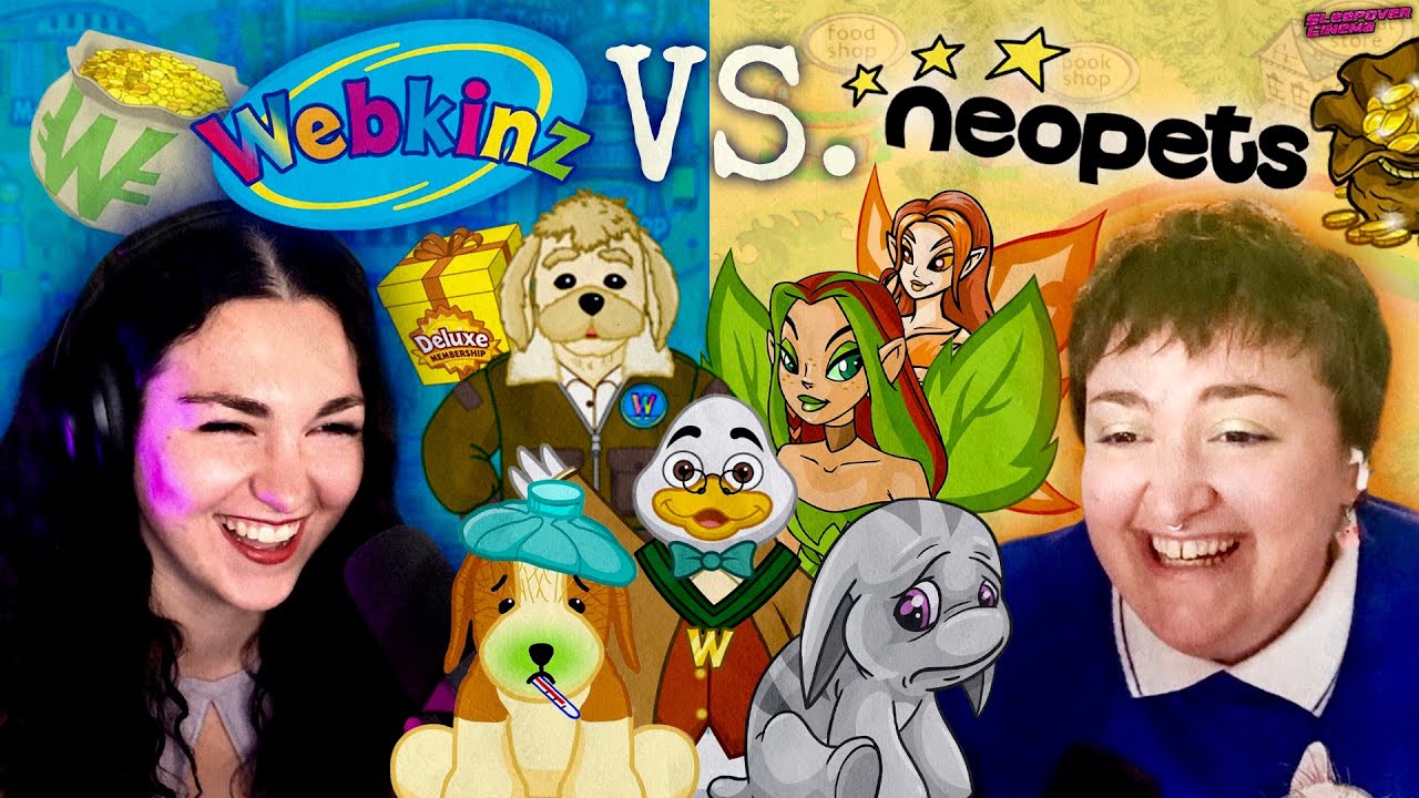 Deep Dive: Webkinz VS. Neopets ☆ Sleepover Cinema Podcast - YouTube