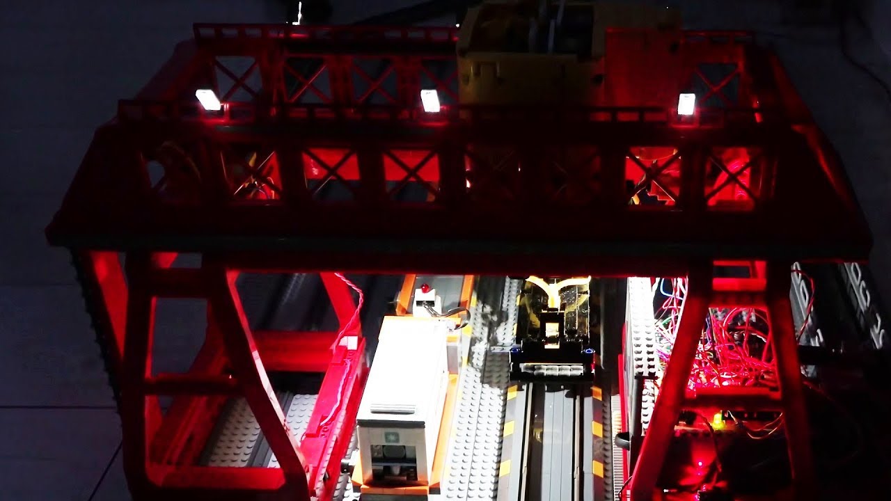 Lego train container terminal automated by Arduino WIP E23: dynamic ...