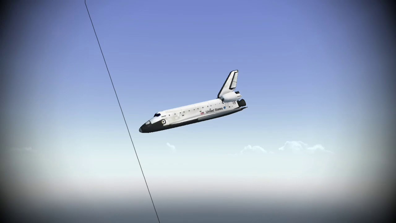 F-Sim Space Shuttle Game Play | SFS SpaceX - YouTube