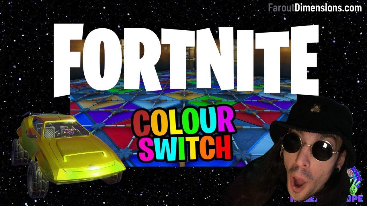 Fortnite Color Switch Game Mode - YouTube