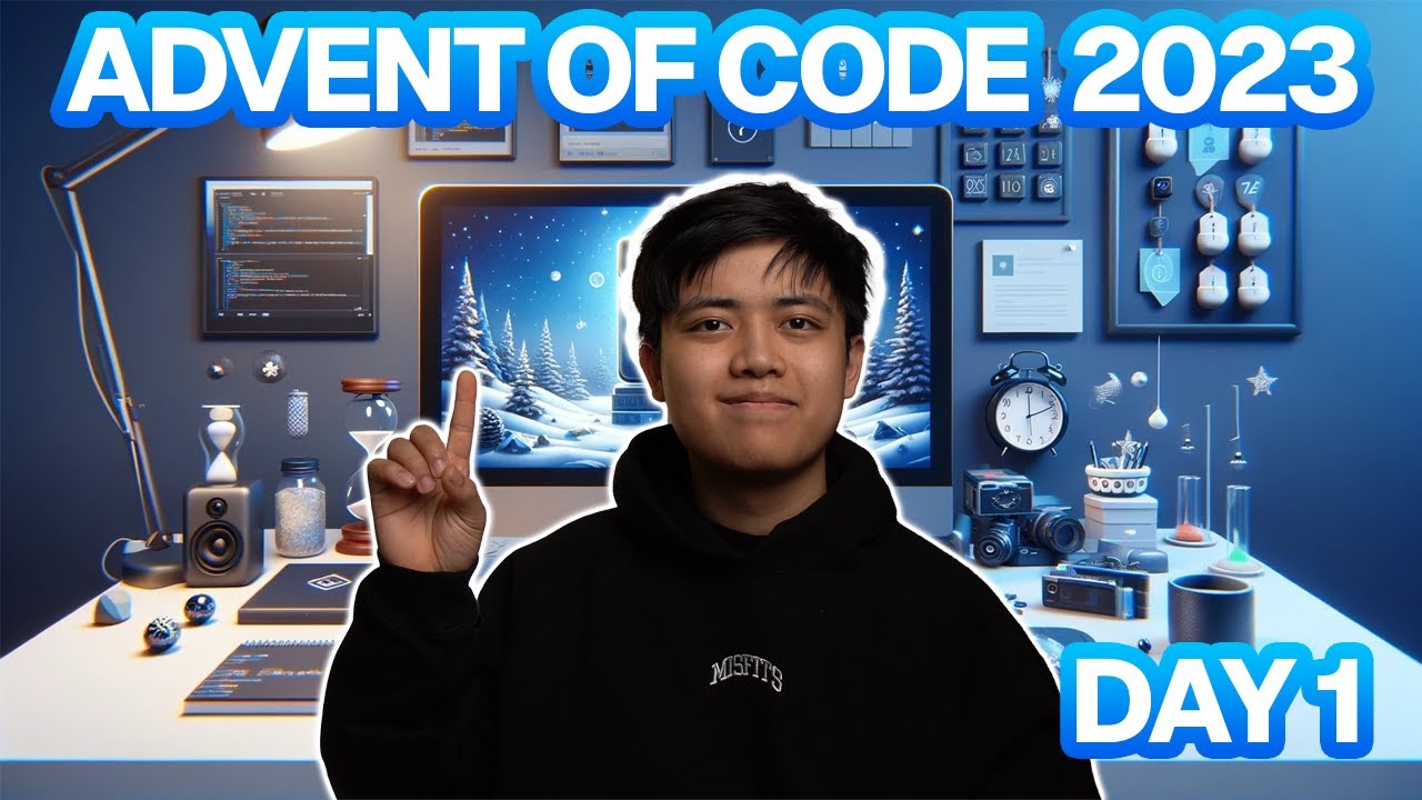 ADVENT OF CODE 2023 - DAY 1 SOLUTIONS AND EXPLAINATION - YouTube