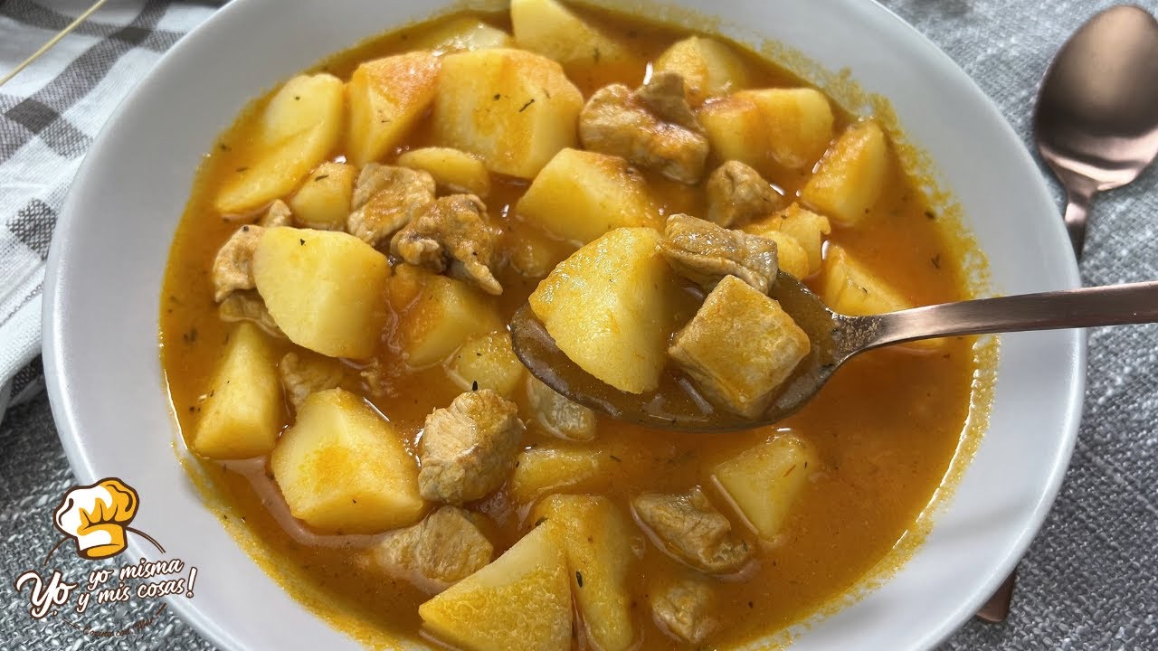 Siempre preparo este Estofado de carne con papas por lo fácil que es y ...