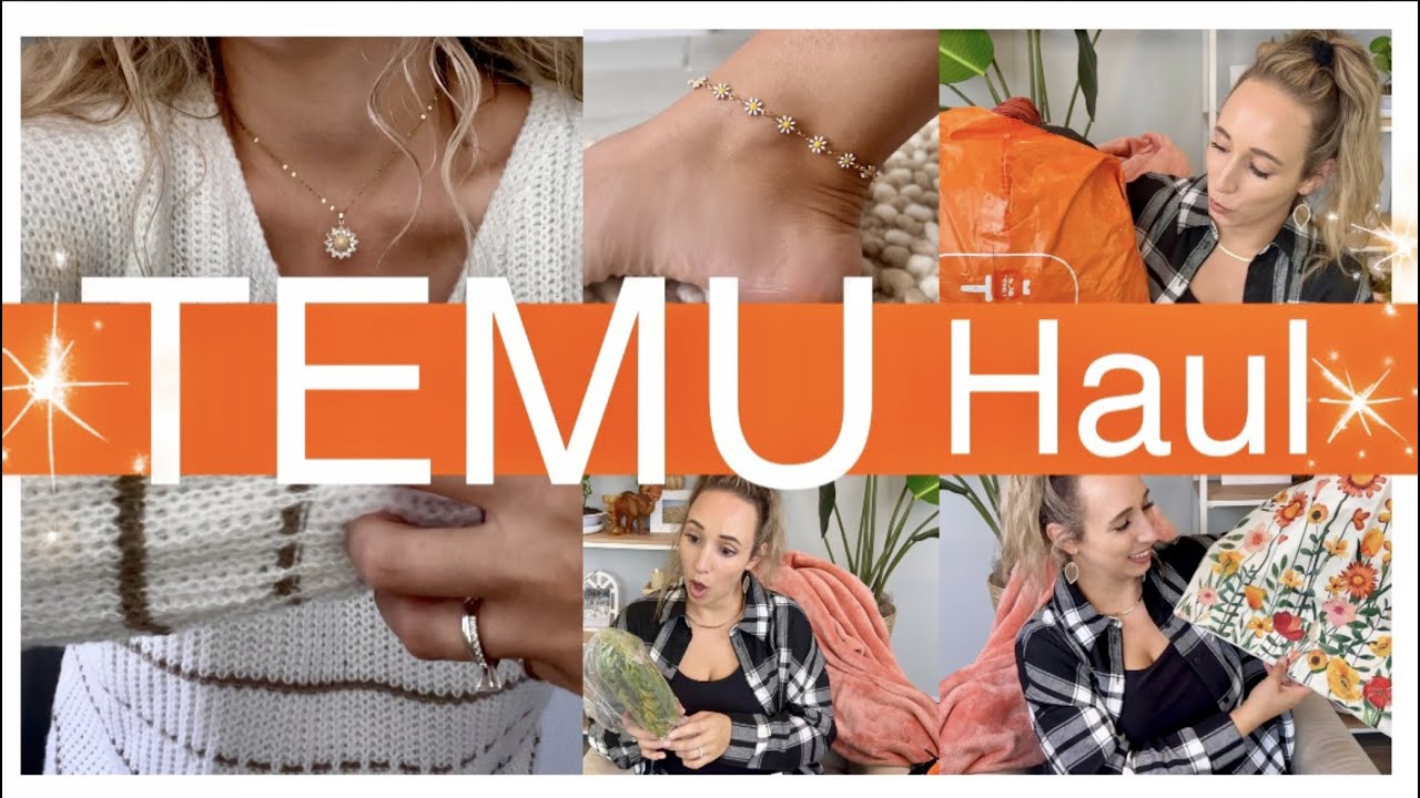 TEMU Haul // Fashion, Fall Decor, Christmas Decor & Gift Ideas!! - YouTube
