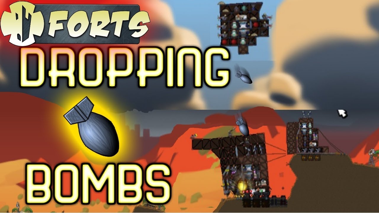 Flying forts and dropping bombs!!! - YouTube