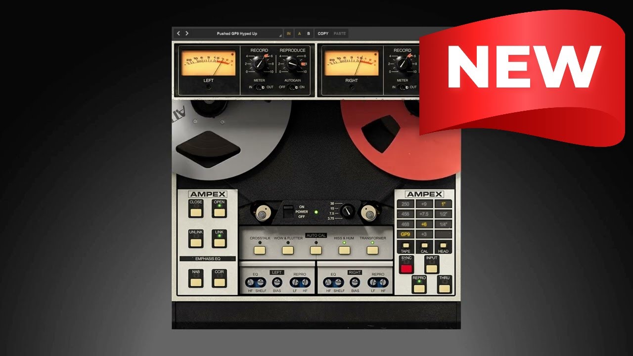 【New UAD Native VST!】Best Tape Effect Plugin? Ampex ATR-102 Mastering ...