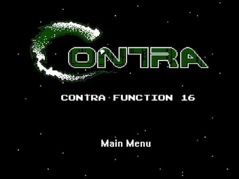 Contra Function Nes Main Menu - YouTube