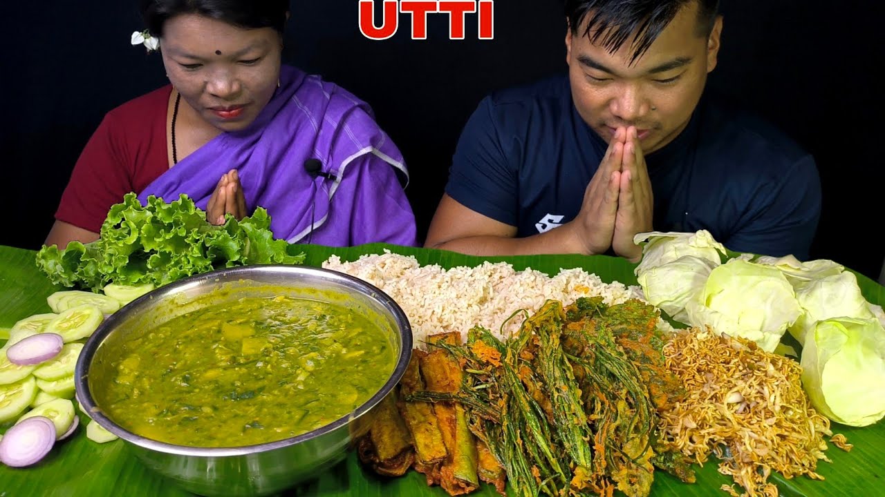 Manipur Traditional Dish 👉Usoi Utti🤤//Nakuppi Bora Mimi Singju ...