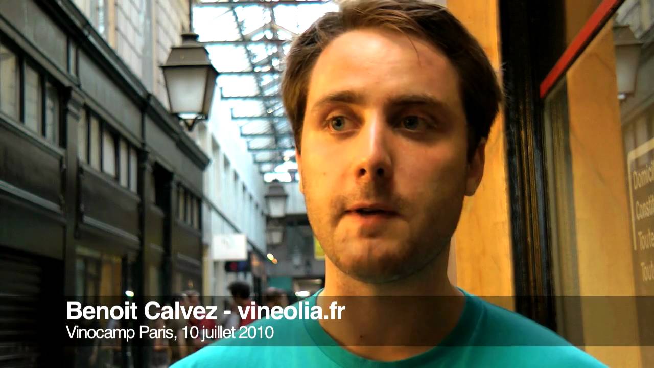 Vinocamp Paris 2010 - Benoit Calvez - Vineolia.fr - YouTube