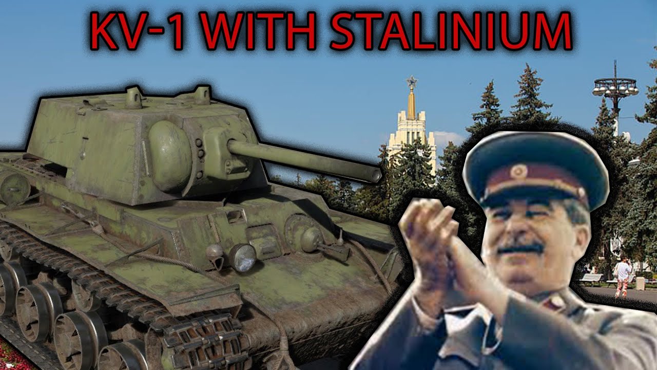 KV-1 with a touch of Stalinium - YouTube