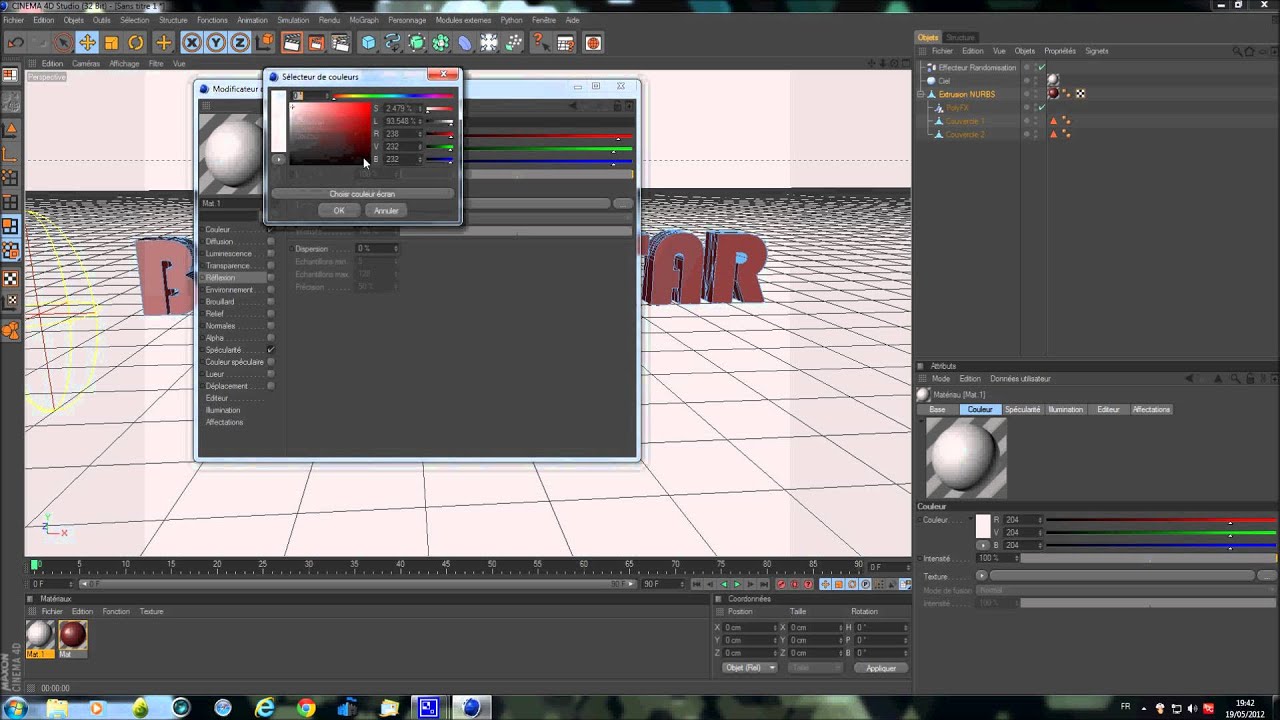comment créer une explosion de texte sur c4d R12.wmv - YouTube