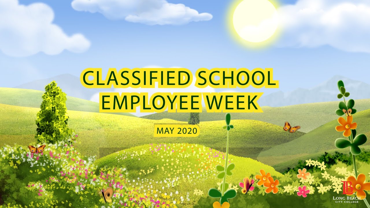 Classified Employees Week - Thank You Message From the Personnel ...