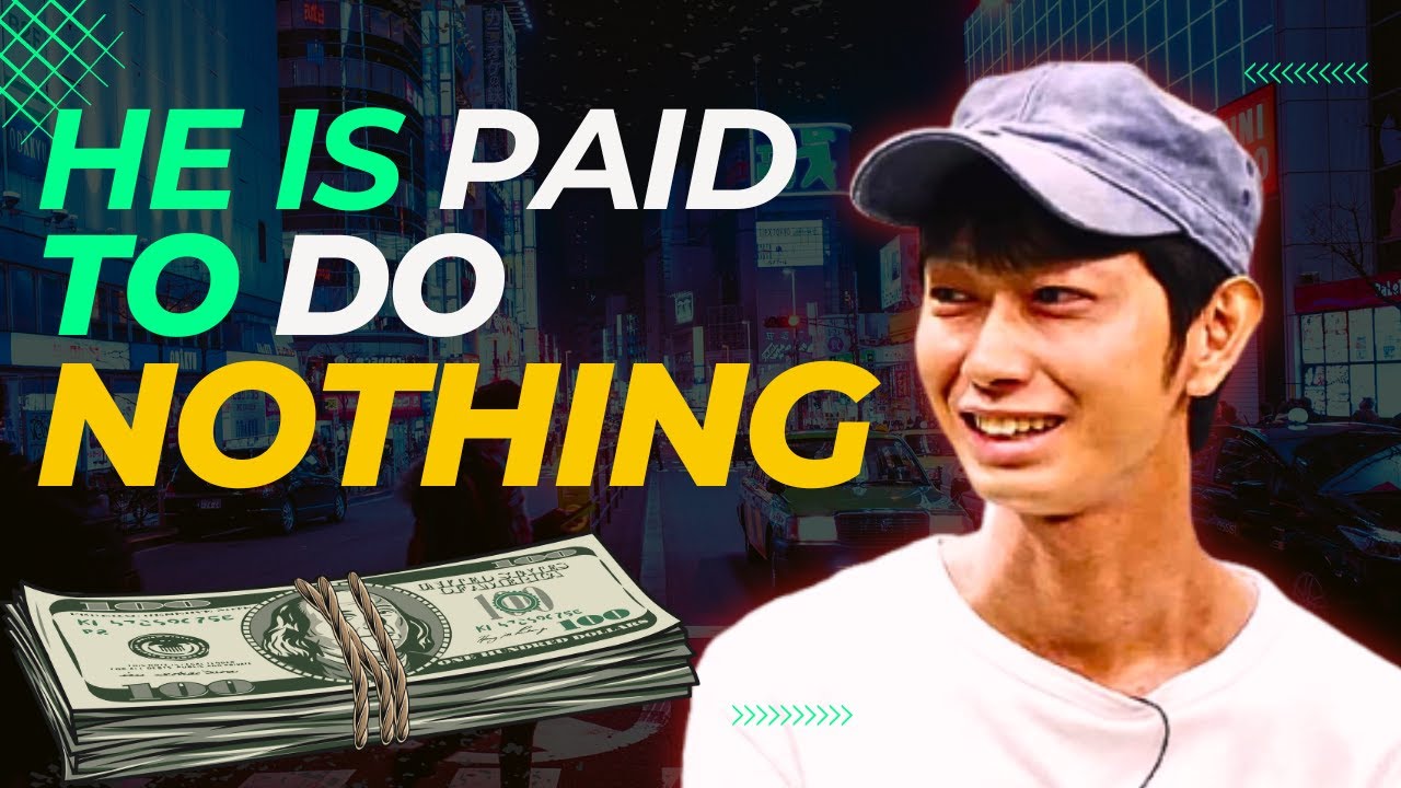 This Japanese man gets paid to 'do nothing' | Do-nothing guy - YouTube