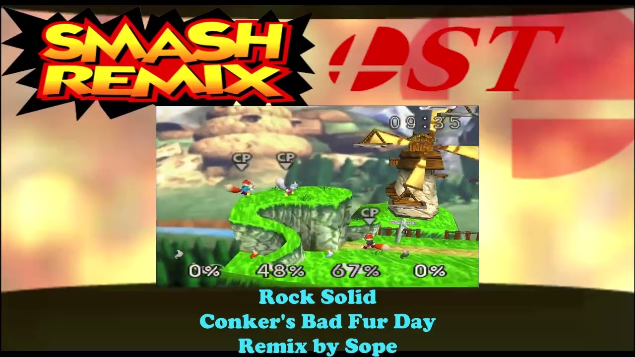 Smash Remix OST Extended - Rock Solid (Conker's Bad Fur Day) by Sope ...