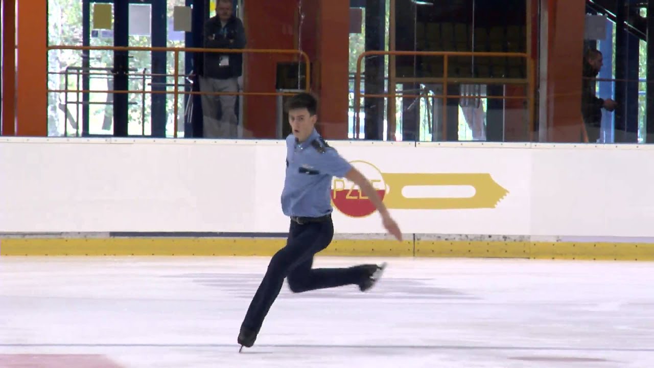 2015 ISU Jr. Grand Prix - Torun Men Free Skate Roman GALAY FIN - YouTube