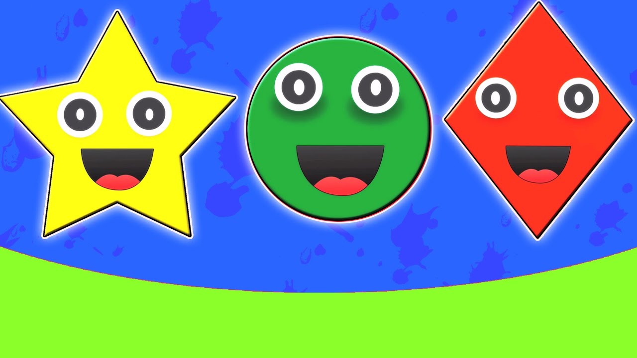 Formas canción | aprenderán formas | rima niños | niños de video ...