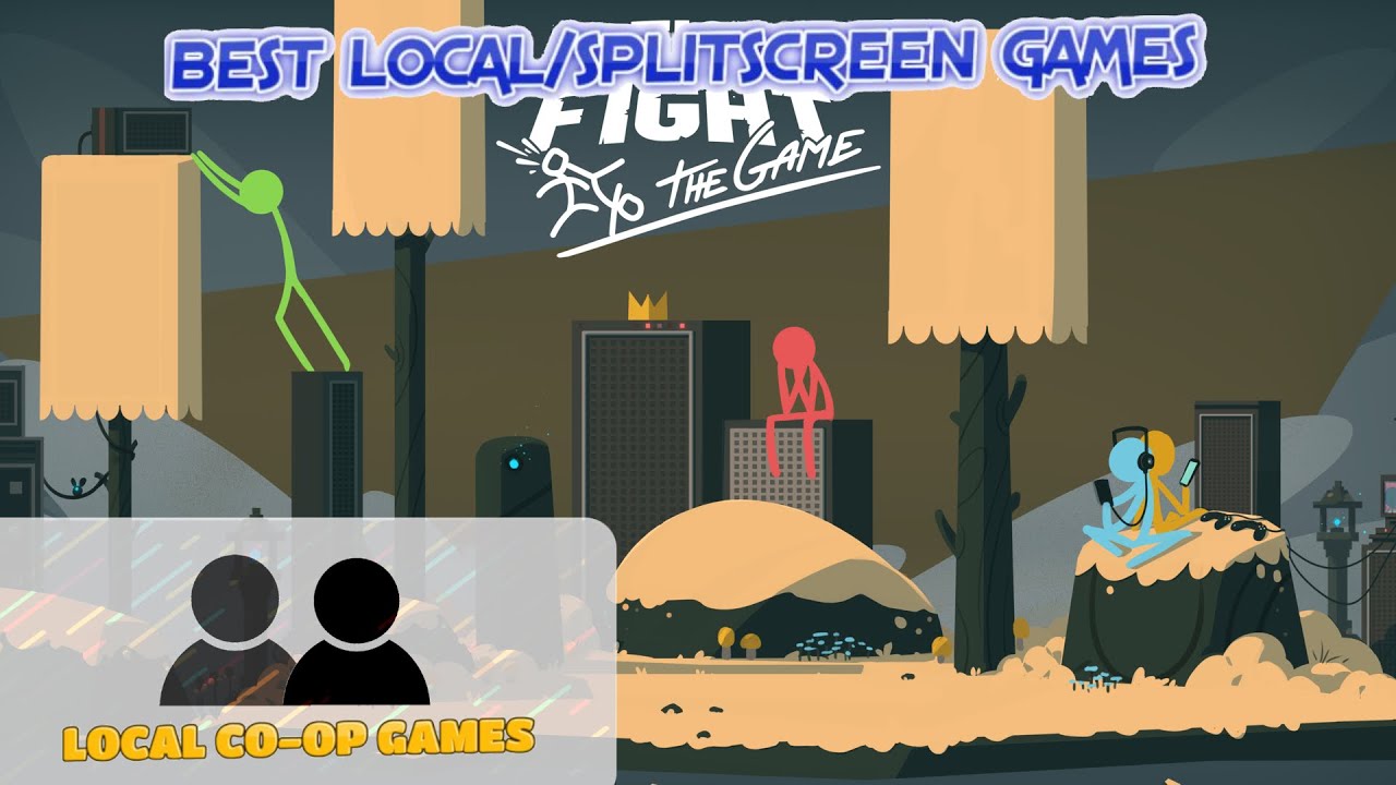 Stick Fight the Game - Local Multiplayer [Gameplay #1] - YouTube