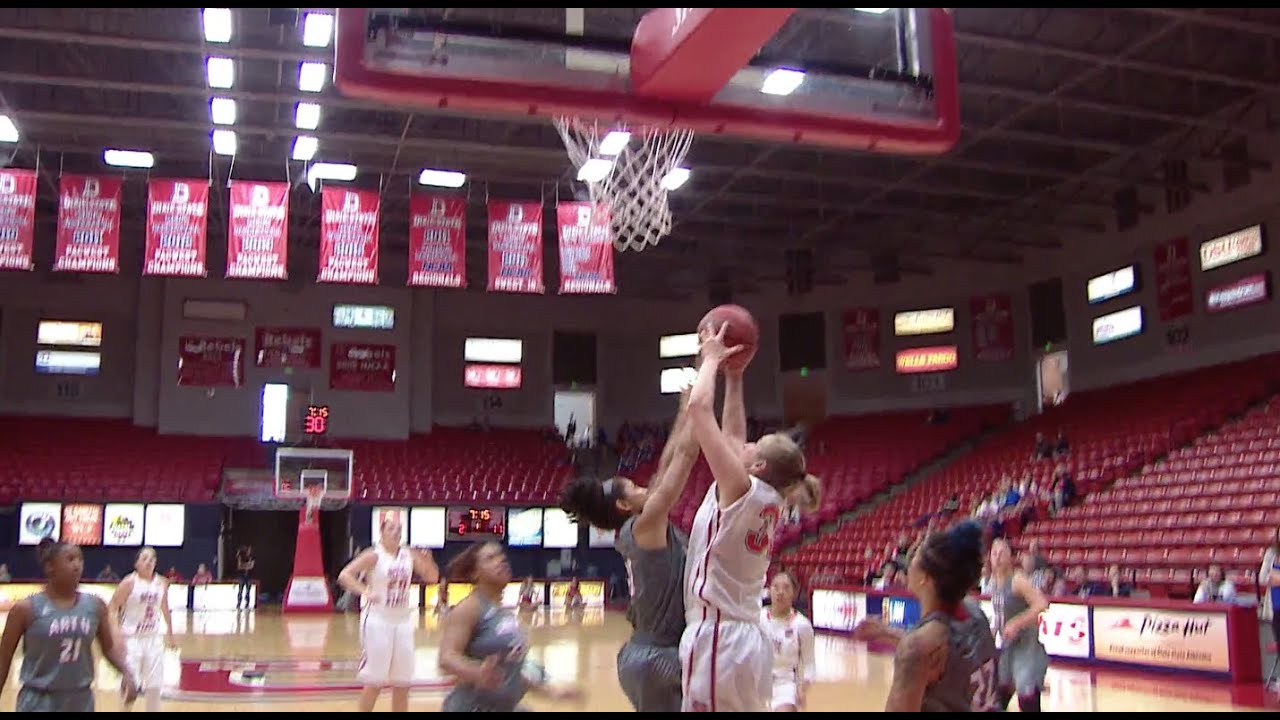 Dixie State Women's Basketball - Taylor Mann Record-Setting Rebound ...