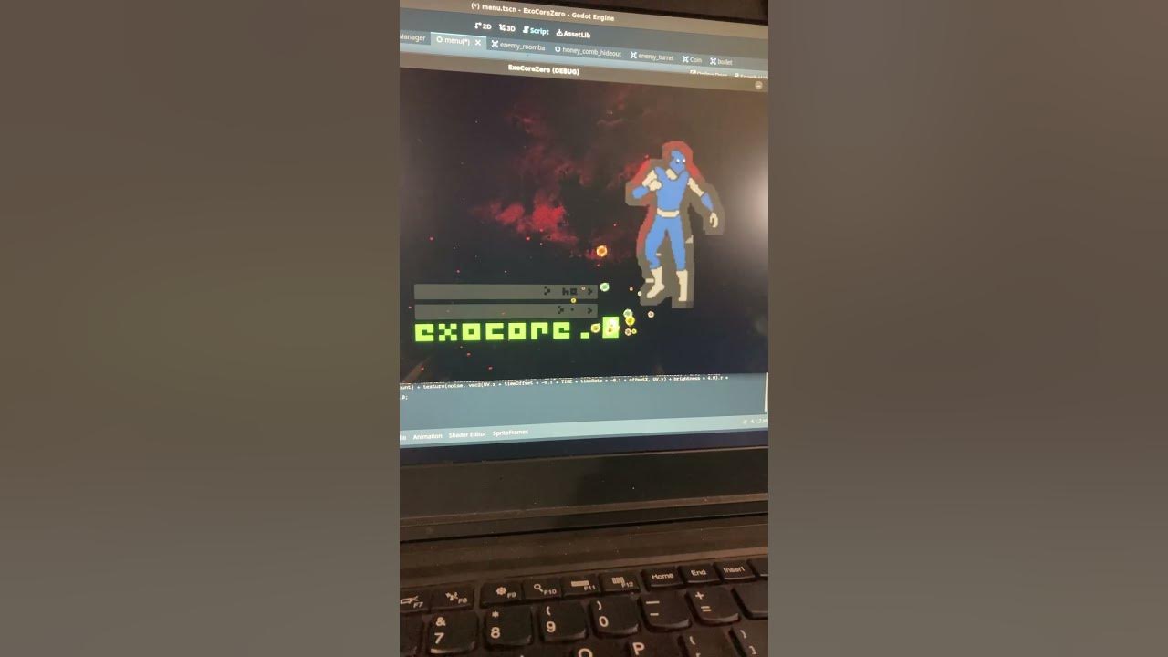 ex0core.0 DEVLOG 02 - Godot 2d platformer #ex0core #retrogaming #renoise #braindance #gaming ...