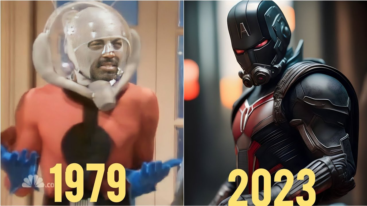 Ant Man evolution from 1979 to 2023 | Mr Evolution 2.0 | Movies - YouTube