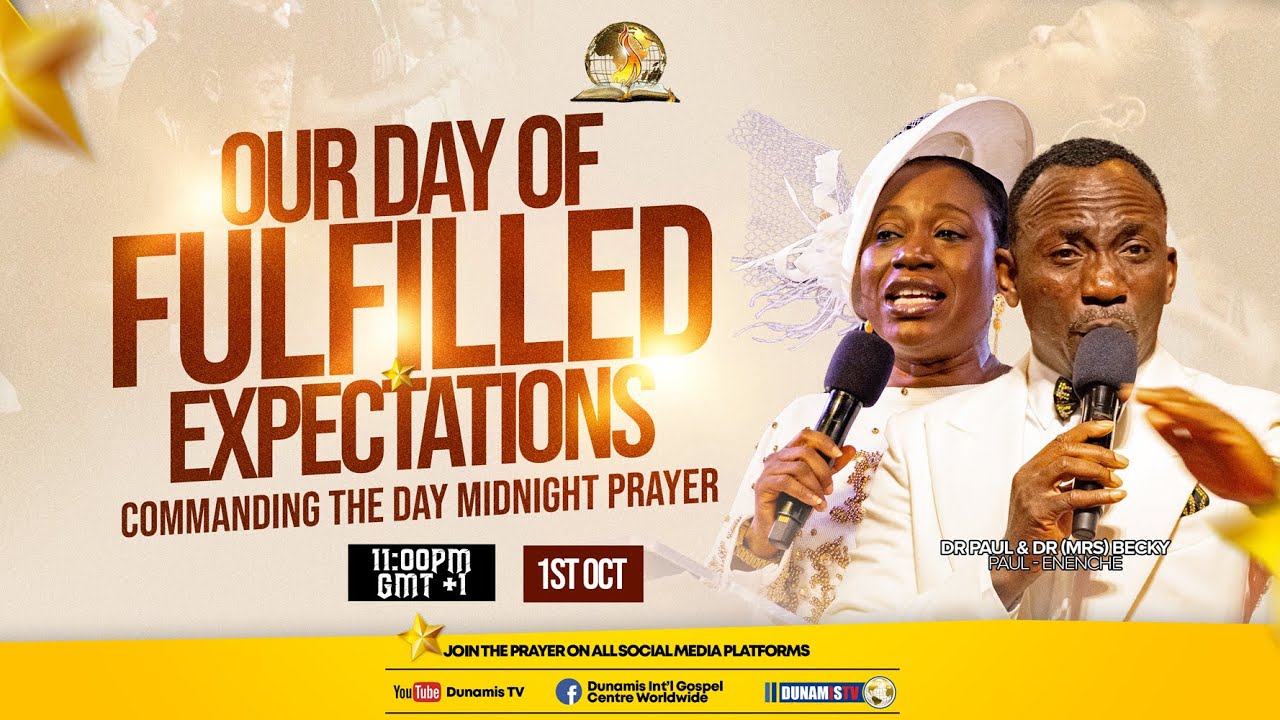 COMMANDING THE DAY-OUR DAY OF FULFILLED EXPECTATION-REBROADCAST. 02-10 ...
