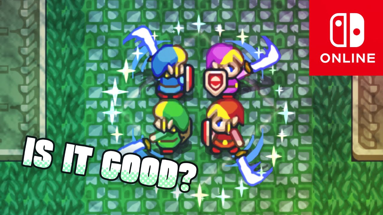 Zelda Four Swords is GOOD on Nintendo Switch - YouTube