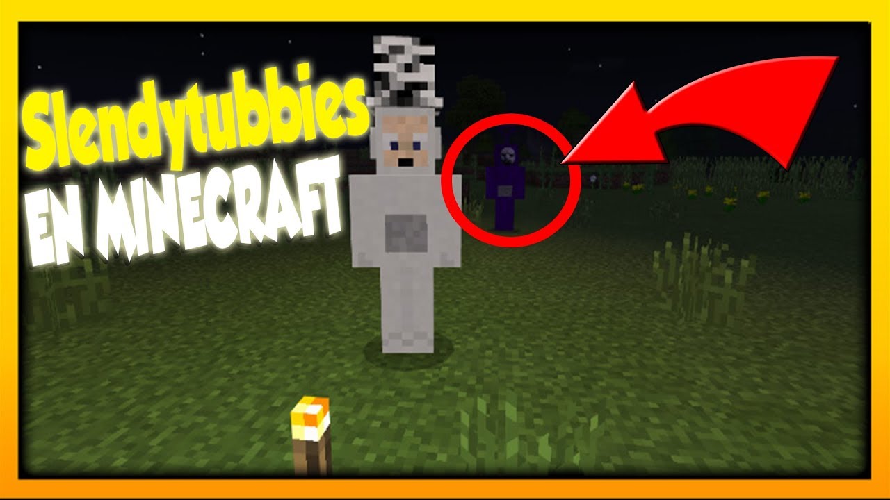 👉SLENDYTUBBIES LLEGAN A MINECRAFT😱!!!👈 MOD MINECRAFT PE (1.8) - YouTube
