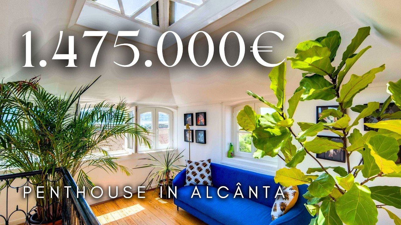 1.475.500€ Pombaline-Style Penthouse | Alcântara, Lisboa, Portugal ...