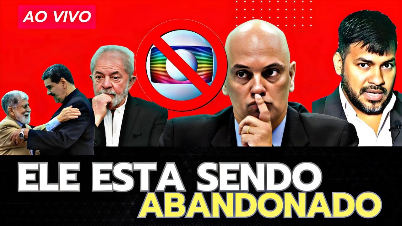 AGORA: GLOBO ROMPE COM MORAES! Lula Finger Abandonar Maduro - Veja ...